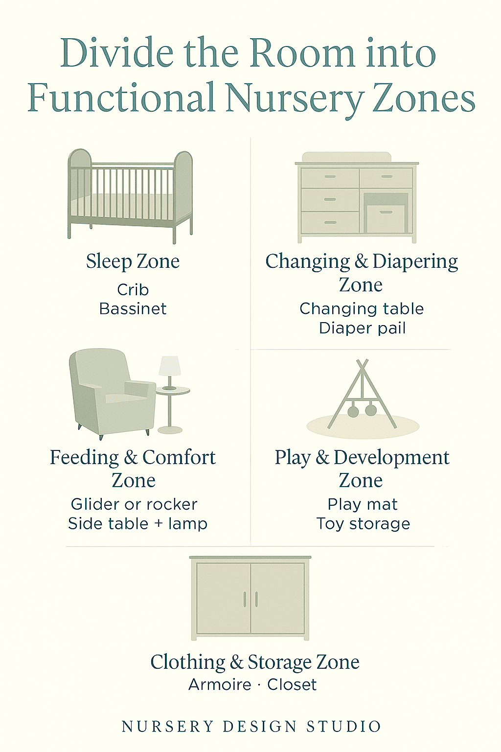 NURSERY LAYOUT AND FLOOR PLAN GUIDE | Nursery Design Studio